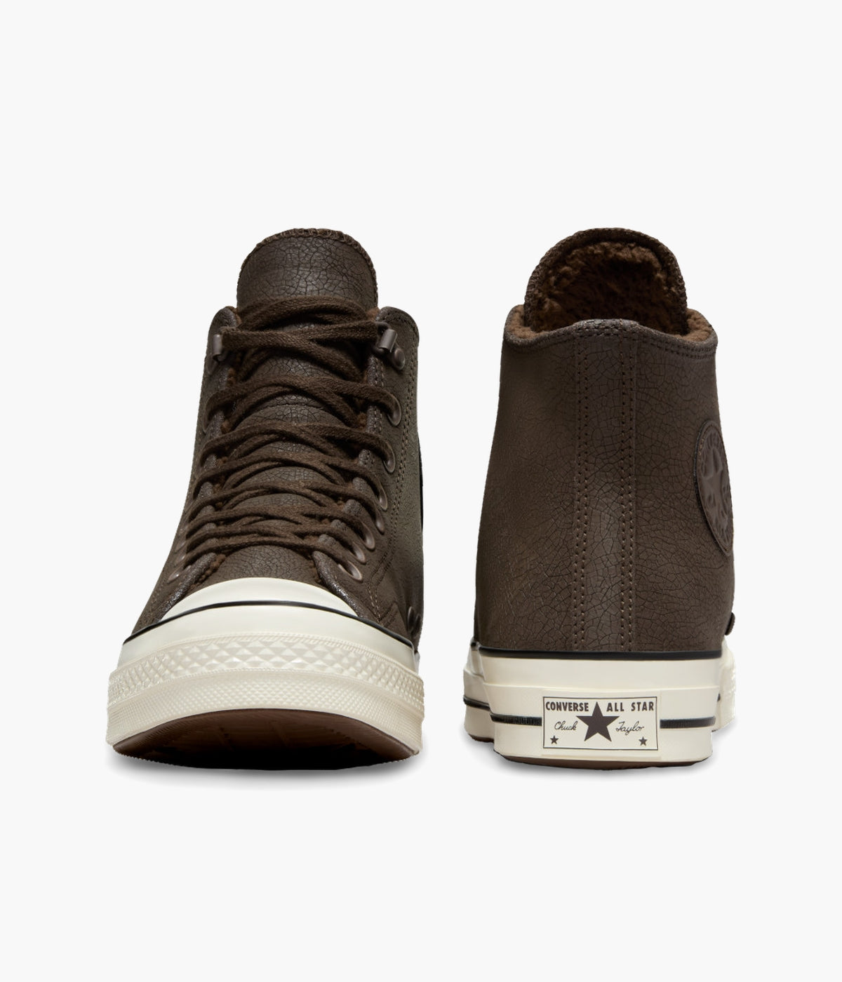 Converse Chuck 70 High Top | Cuir vieilli & Doublure shearling | NEON ...